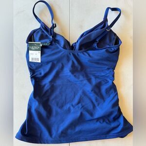 Ralph Lauren | Swim | Nwot Ralph Lauren Royal Blue Ruched Tankini Swim ...